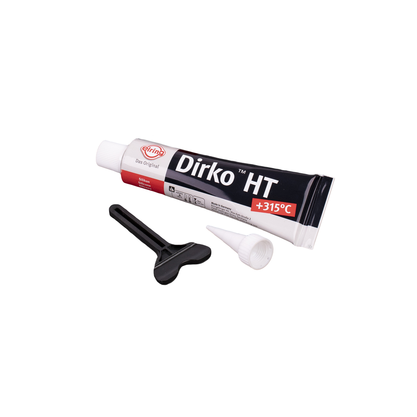 Buy ELRING DIRKO HT BLACK -60C TO 315C 70ML SILICONE SEALANT - GASKET ...