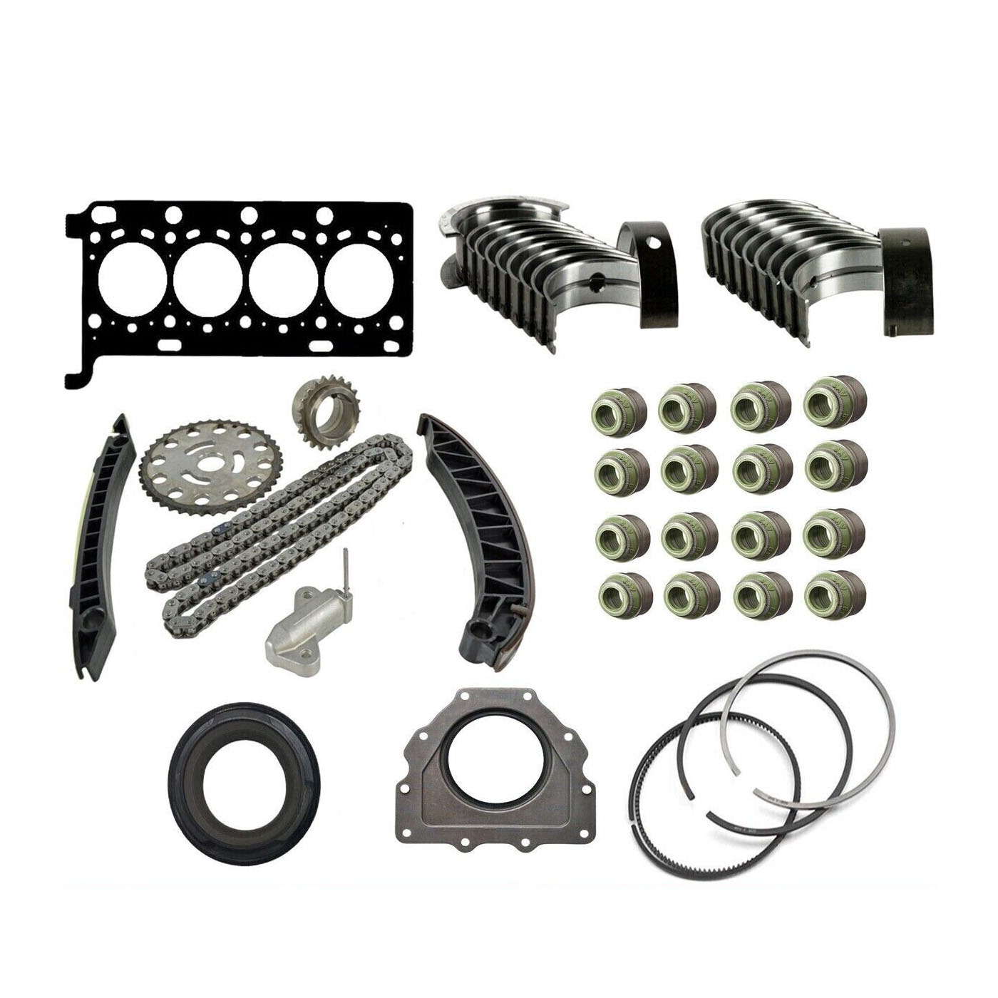 Buy TIMING CHAIN KIT & REBUILD PARTS KIT 1.6 CDTI R9M FIAT, MERCEDES ...