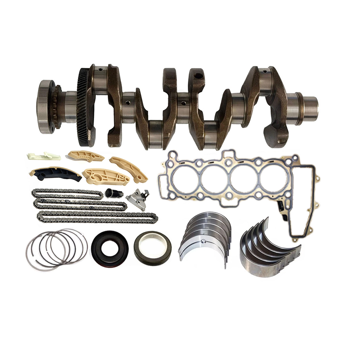 Buy NITRATE CRANKSHAFT & ENGINE REBUILD KIT 2.0 ENGINE AJ200D 204DTD ...