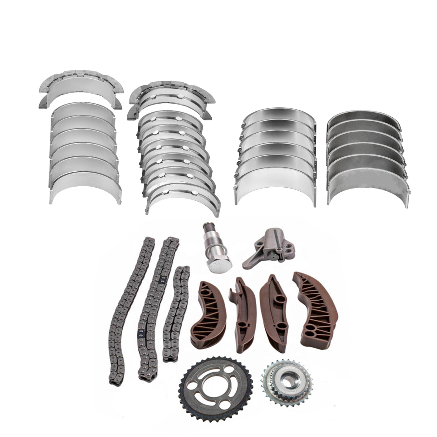 Buy TIMING CHAIN KIT, MAIN CRANKSHAFT & CONROD BEARINGS SET 3.0 D ...